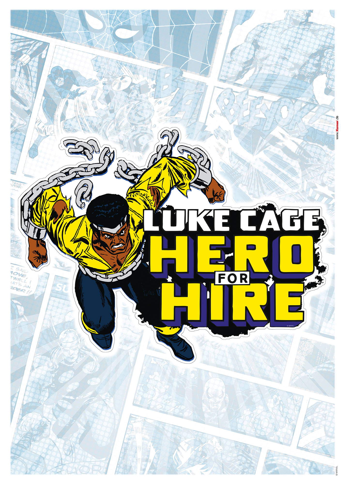Luke Cage Comic - Luke Cage Wall Art | Photomural.com