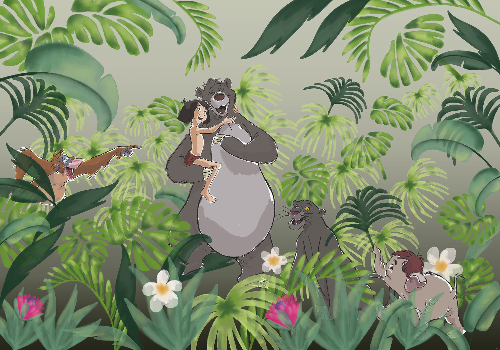 Welcome to the Jungle - Jungle Book Wall Decor | Photomural.com