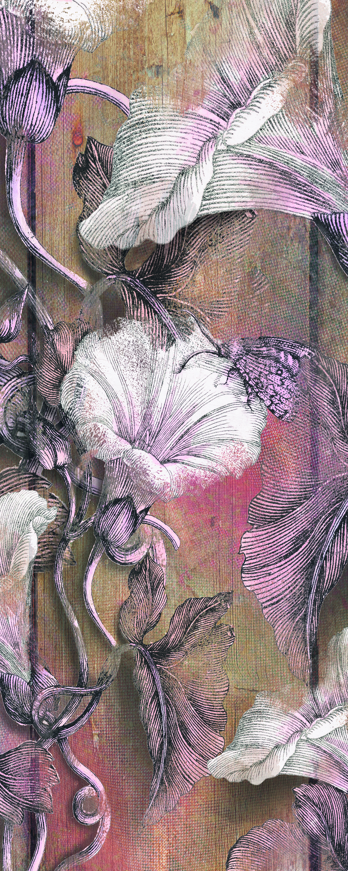 Bloomin Panel - Floral Wall Decor | Photomural.com