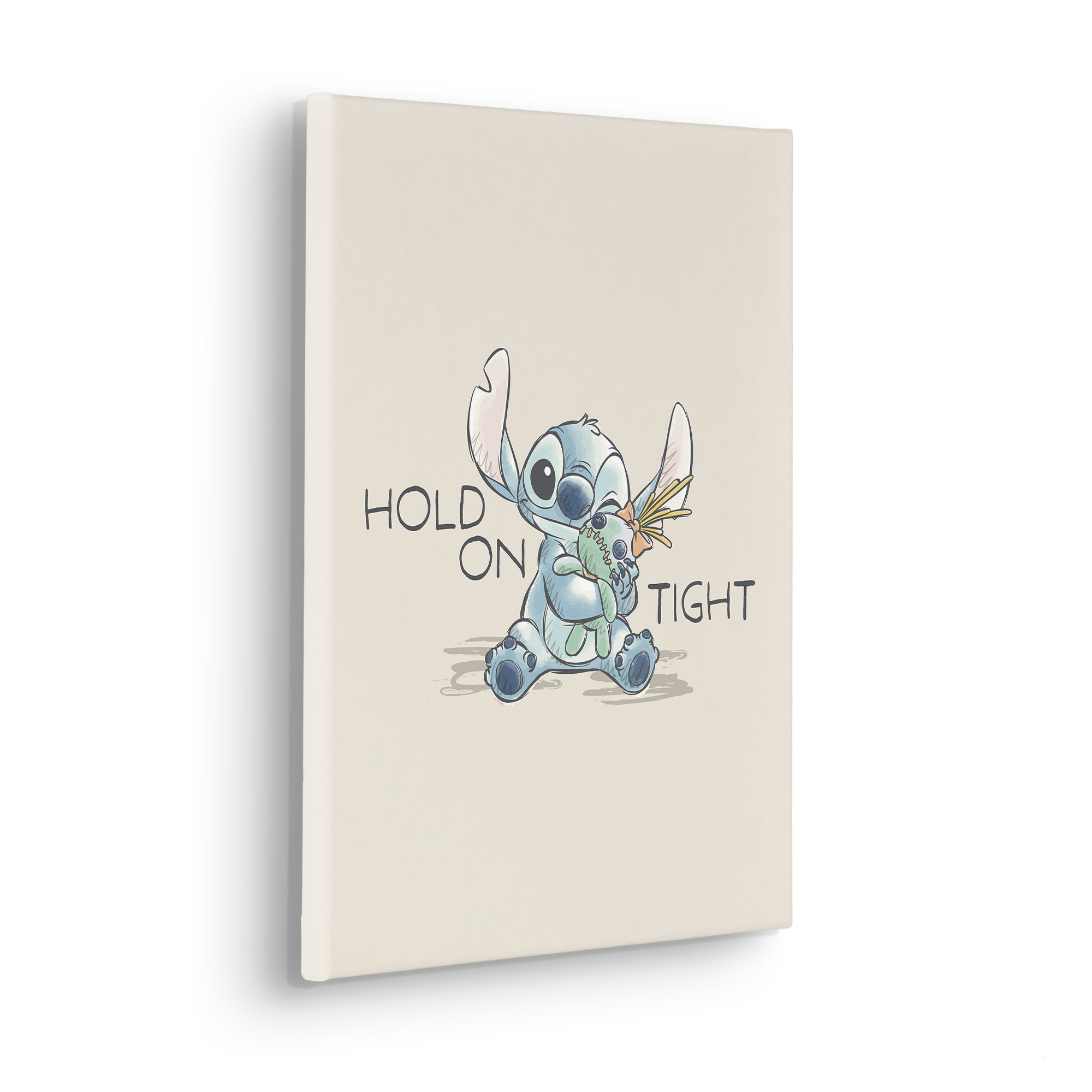 Disney Lilo and Stitch Hold On Tight - Disney Stitch Wall Art ...