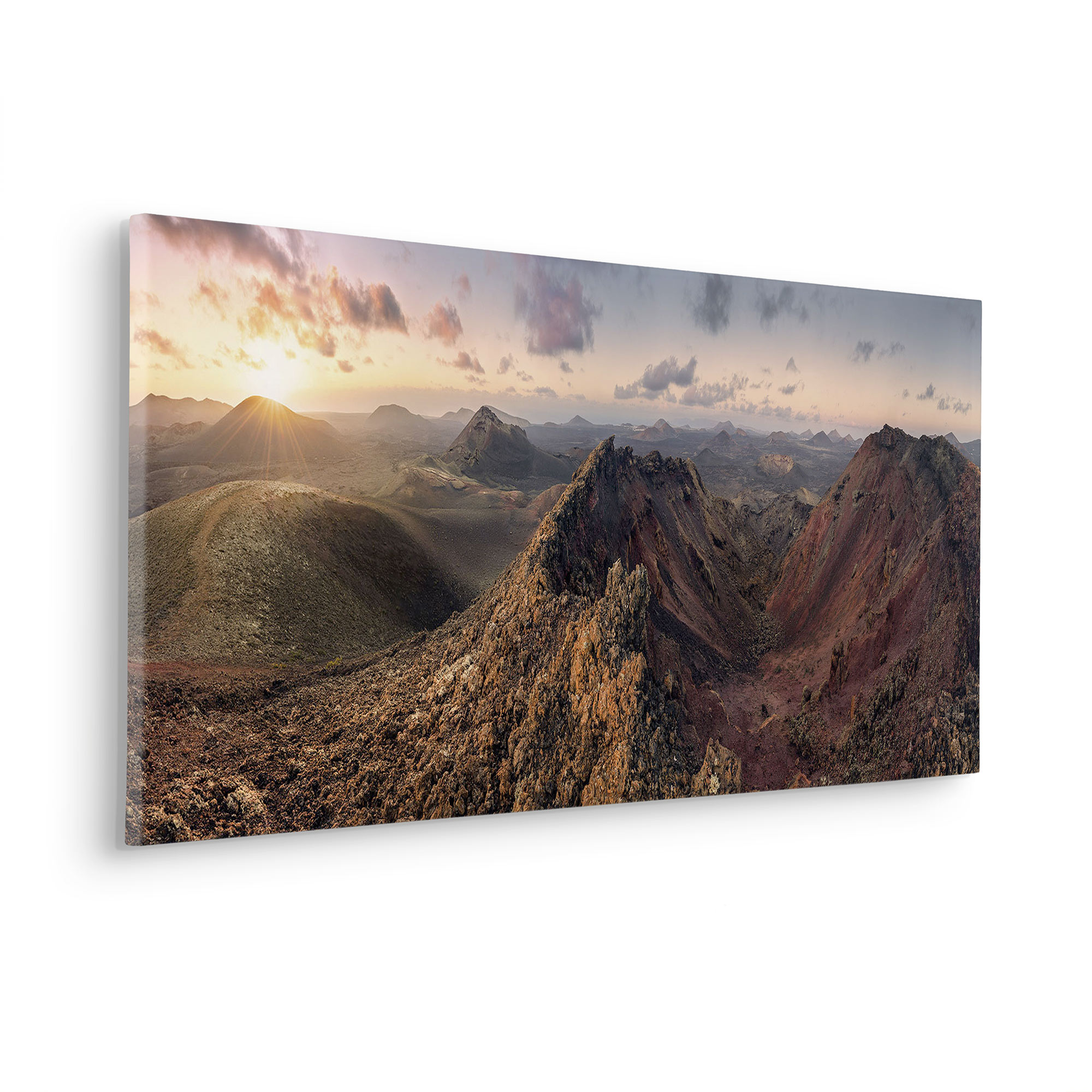 Primeval Days - Volcanic Sunrise View | Photomural.com