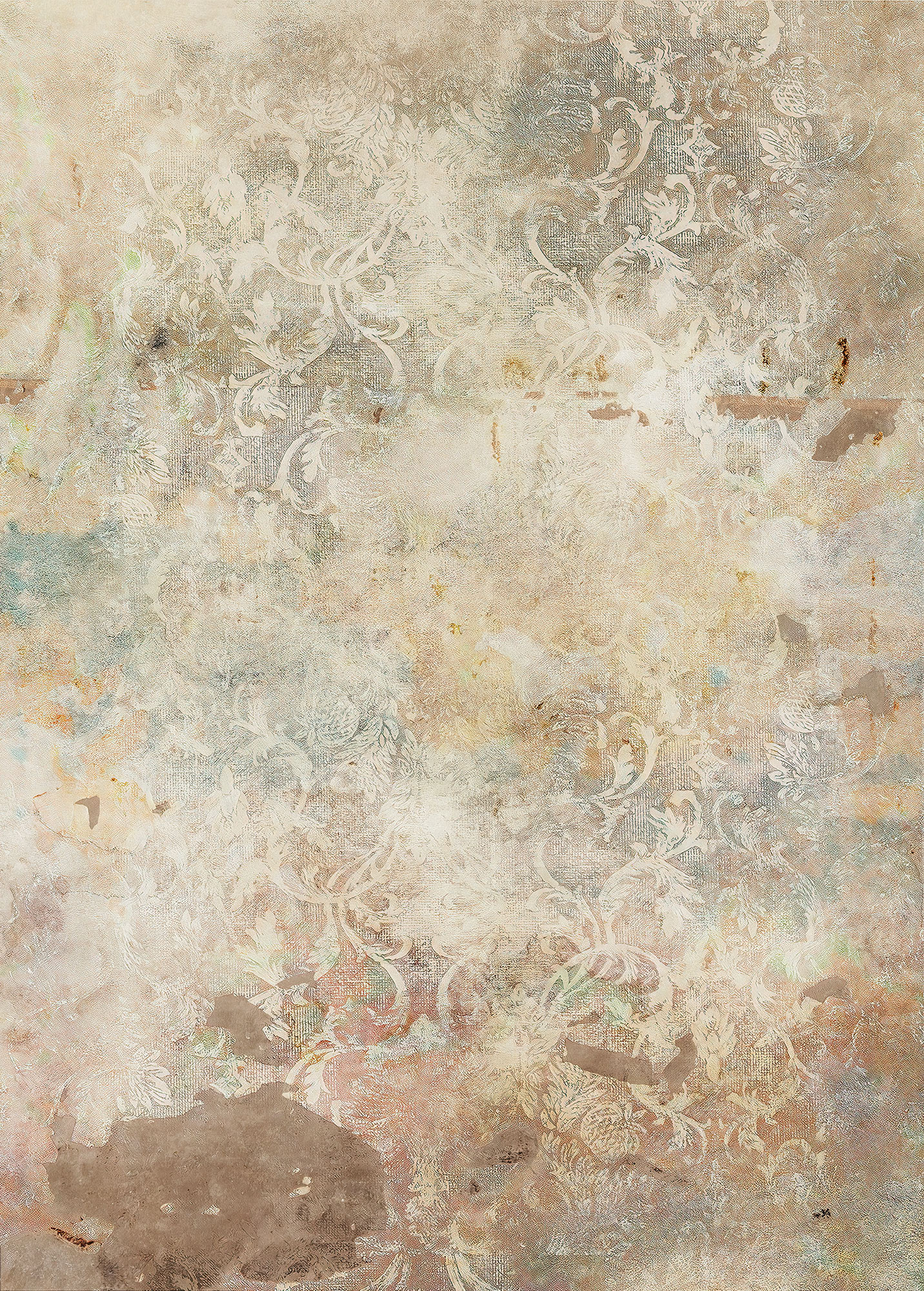 Ancient Times - Rustic Damask Wall Mural | Photomural.com