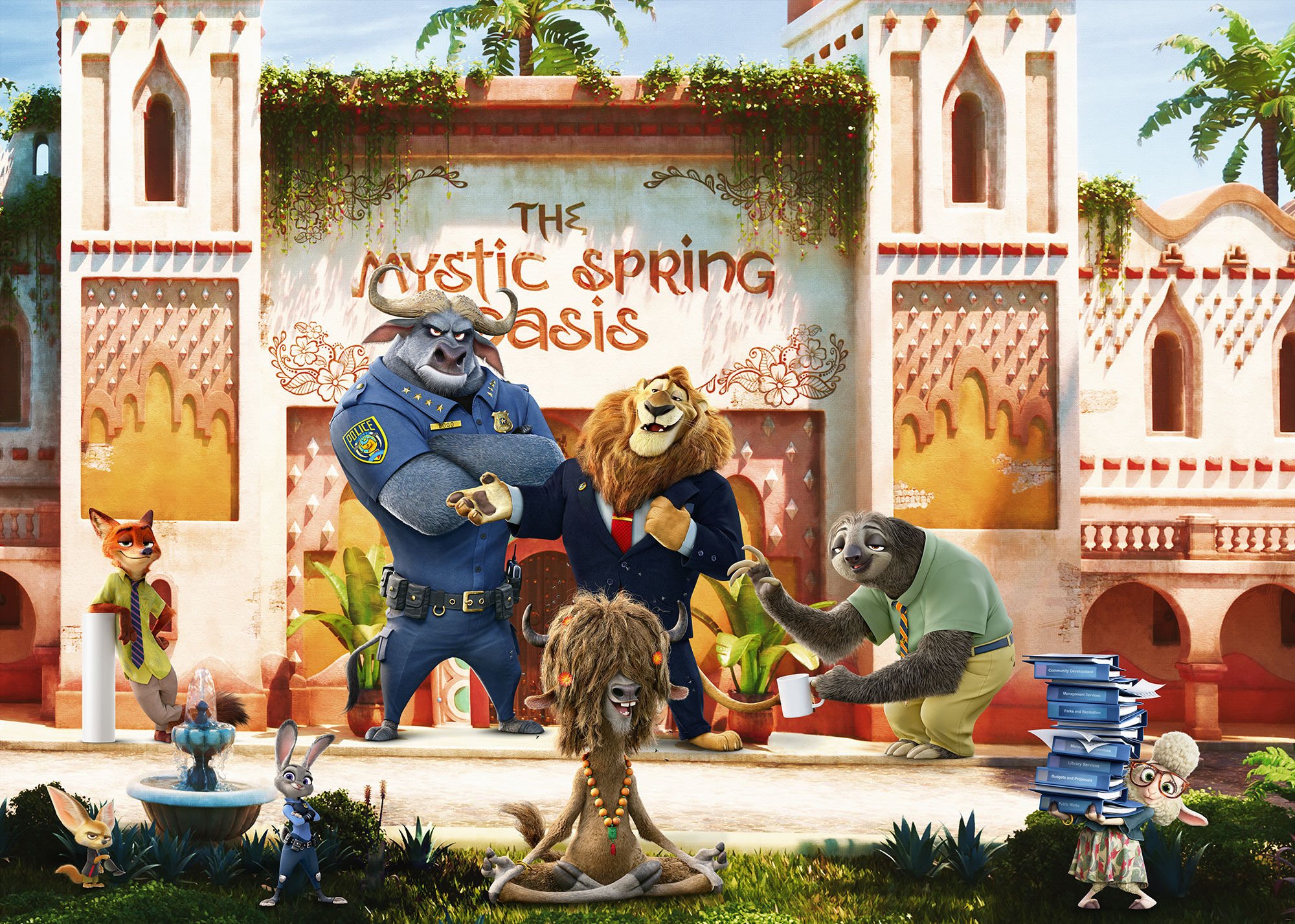 Zoomania - Disney Zootopia Decor | Photomural.com