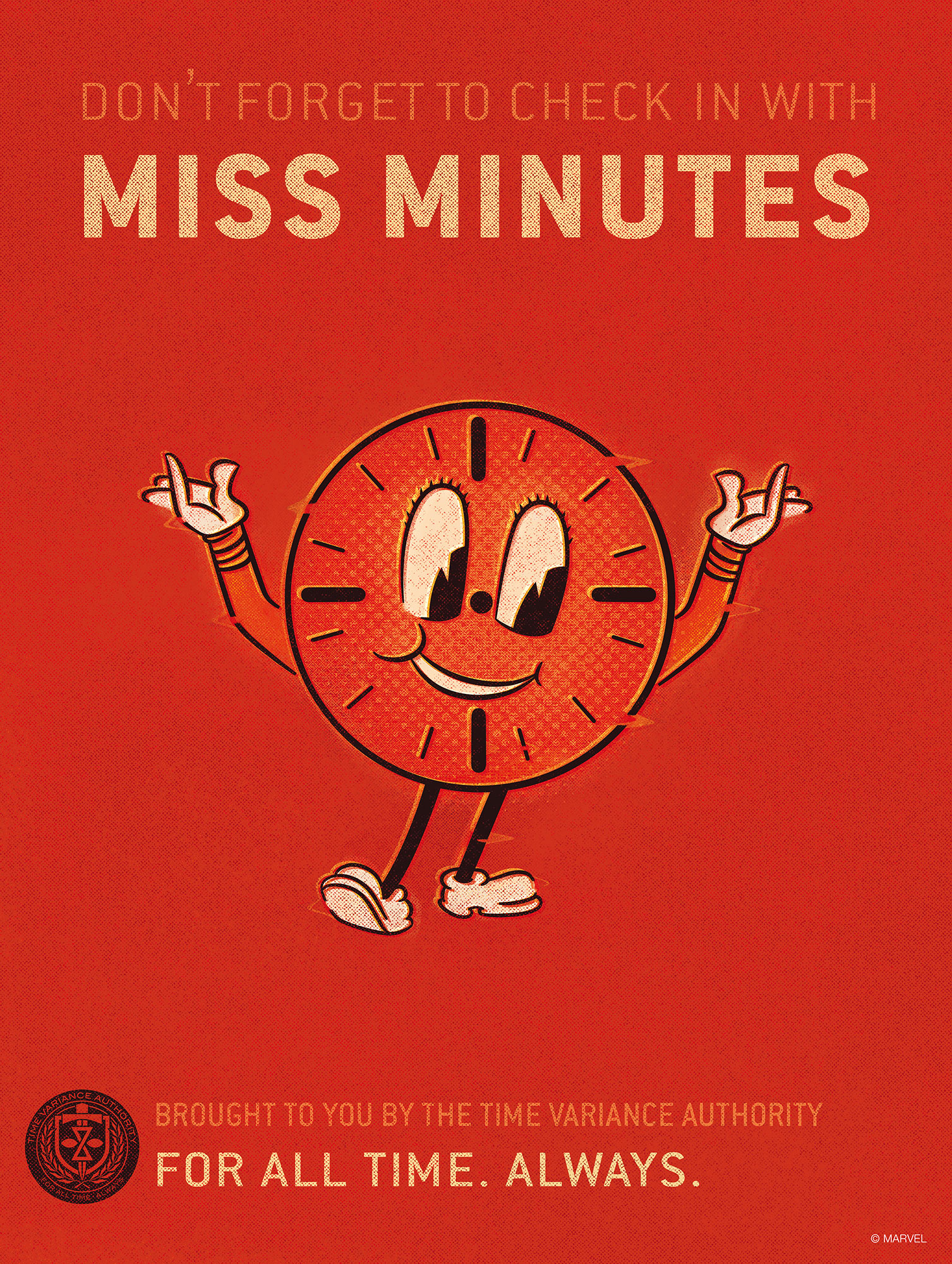 Art print "Loki Miss Minutes 30x40cm" with / without frame by Star Wars ...