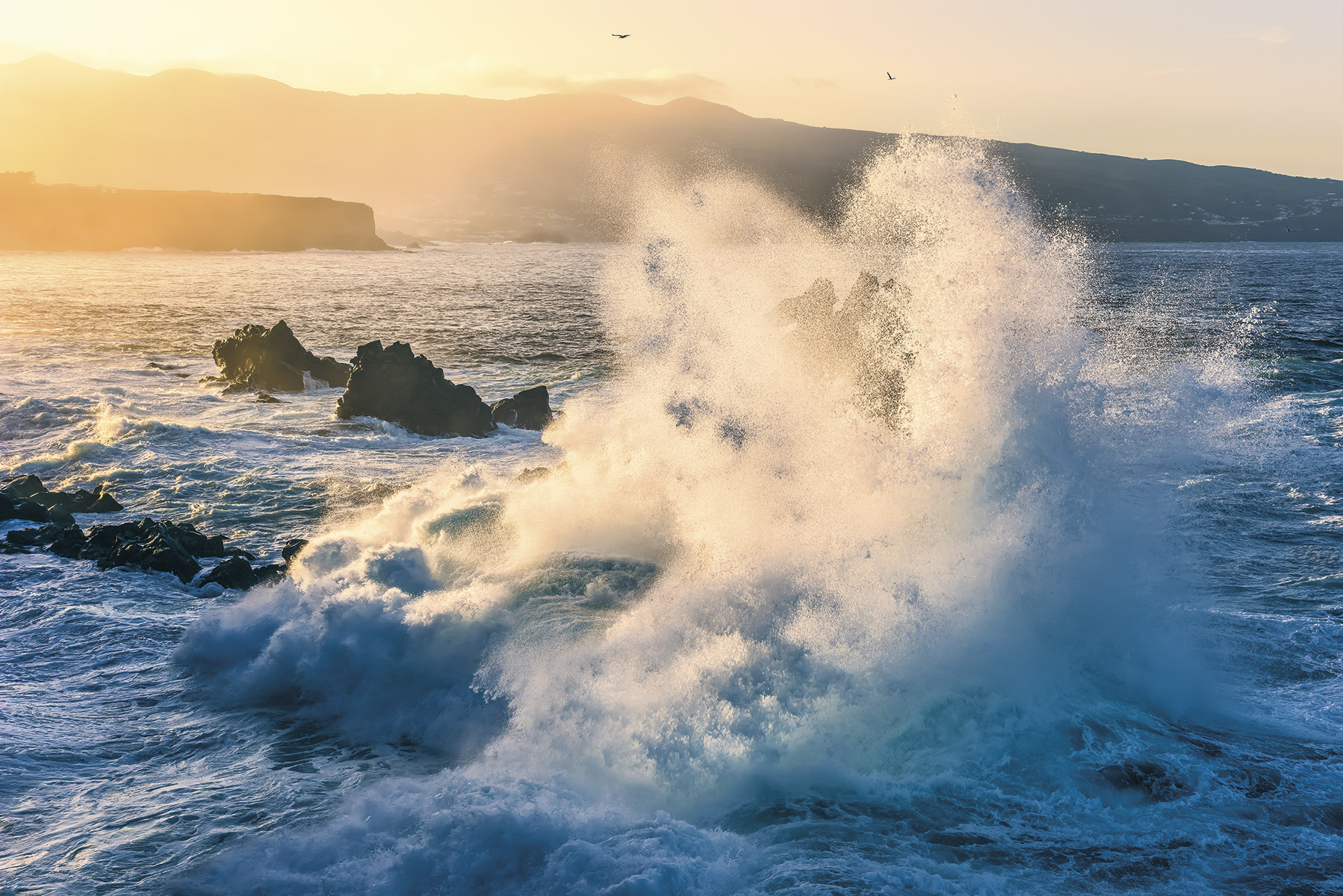 Non-woven photomural "Exploding Elements" by Stefan Hefele | photomural.com